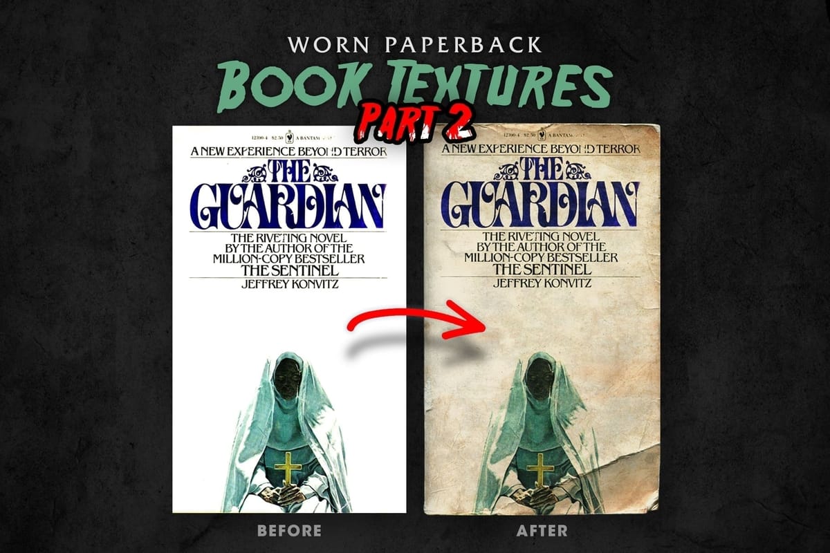 Worn Paperback Book Textures 2 - Jeff Finley