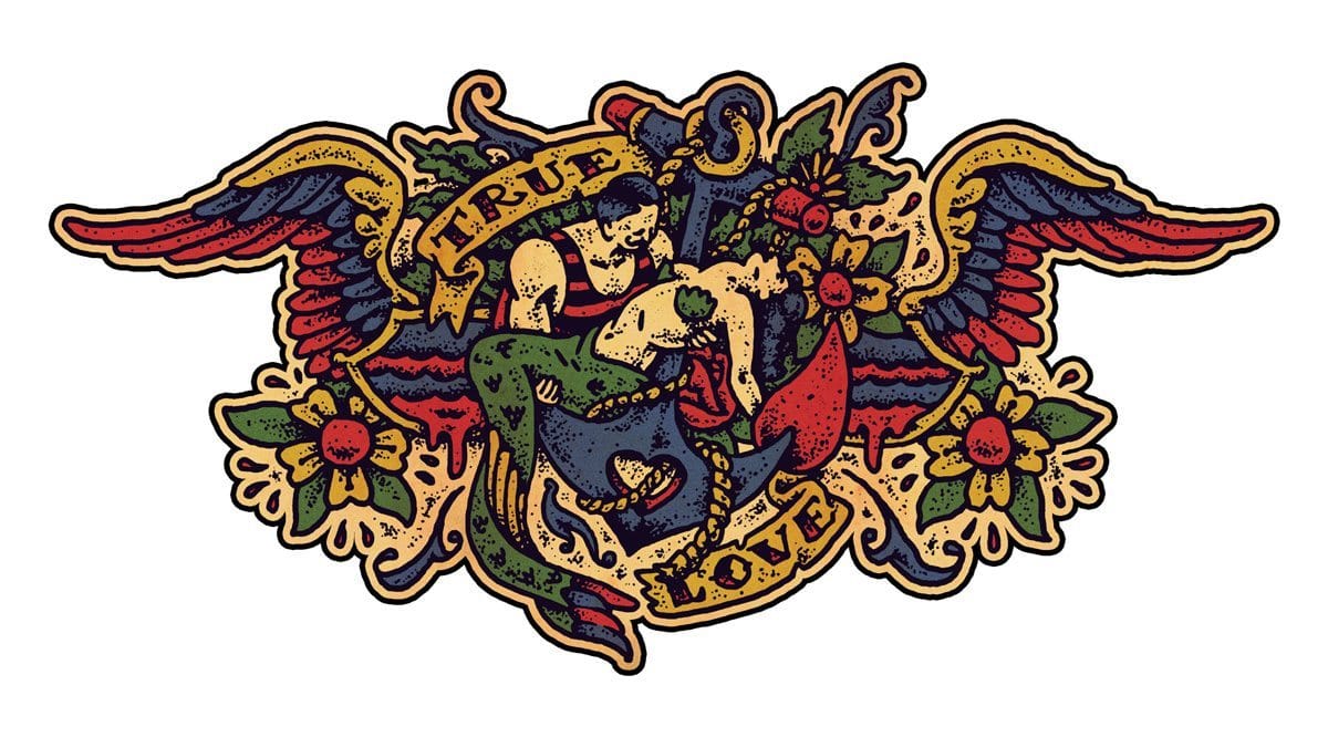 True Love Sticker - Jeff Finley